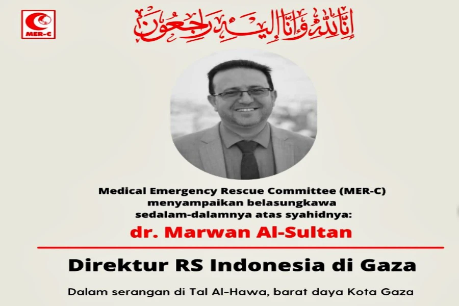 DPP PUI Desak Investigasi Internasional Gugurnya Dr Marwan Al-Sultan di ...